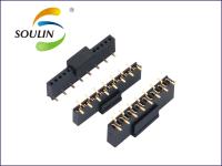 China Plastic Waterproof 8 Pin Female Header 1.27mm Pitch Pin Connector for sale