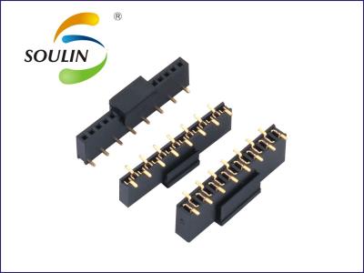 China Plastic Waterproof 8 Pin Female Header 1.27mm Pitch Pin Connector for sale