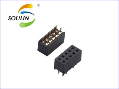 China PA9T 20 Pin Female Header 2.54mm Pitch Dual Row FPC Connector ISO9001 for sale