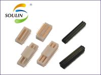 China 0.8mm Pitch 0.5A PCB Board to Board Connector SMT Side Entry 2-20 Pins for sale