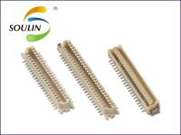 China 22P Board to Board Pin Connector 0.8mm Pitch Height 4.6 Male Type for sale