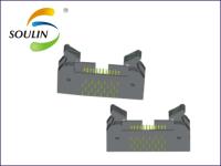China Plastic Right Angle PC3.2 Ejector Pin Header 1.27mm Pitch 2-4 Row Connector for sale
