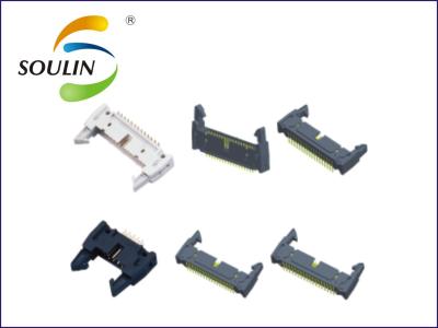 China SMT PC3.3 Straight Pin Connector 2.54mm Gold Plated Ejector Type for sale