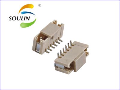 China ZH1.5 White PA66 LCP Connector Wafer SMT H6.0 Lying Paste 1.0A 250V for sale