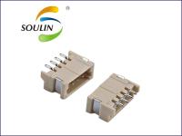 China Dark Yellow ZH1.5 SMT H6.0 Wafer Connector AC250V 1.0A 1000MΩ for sale