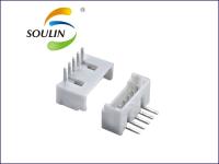 China SLW 1.25mm Wafer Wire To Board Header Connector Right Angle H4.7 for sale