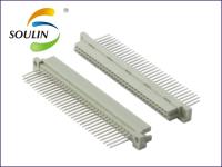 China PBT DIN41612 15 Pin 2 Row Straight Connector H11.5 PC13 PC14.35 2.54mm for sale