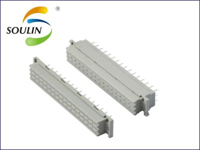 China Gray PBT Din 41612 Connector Large Current Straight H10.0 PC4.5 for sale
