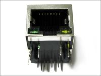 China 10p8c PoE+ RJ45 Jack Connector 1000 Base-T 1 Port With Magnetics 8p8c for sale