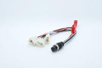 China M16 9 Pin Aerial Female Head Black PCB Molded Wire Harness Signal Input Line 3A 1000V for sale