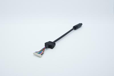 China 1.25mm 10P Black PCB Molded Car Wiring Harness Custom BMW Connector 3A 1000V for sale