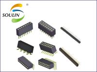 China 80 Pins 1.27mm Female Pin Header Connector Single Row Dual Row for sale