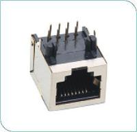 China Nickel Rj45 Jack Connector Single Port for sale