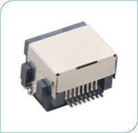 China RJ45 Jack Connector 8P8C Ethernet Female Port Phosphor Bronze Gold Plating 10G Base-T for sale