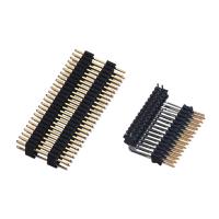 China 2.54mm pin header dual row straight customized waterproof shenzhen factory pin header for sale