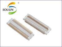 China Board to Board Connector H4.0 H5.5 Male Female PCB Socket PW5.2 2-20 Pins 1.0mm-8.0mm Pitch for sale