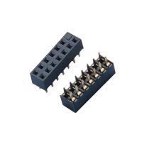 China 2.0mm Pitch Dual Row Female Header SMT H4.0 Waterproof with Cap 0.75A 500V for sale