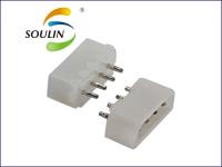 China PH2.0 White Electrical LCP Wafer Connector Right Angle H6.0 for sale