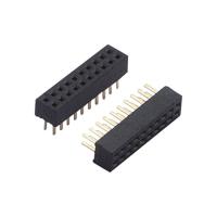 China 2.0mm pitch female header dual row single plastic right angle H5.1 Ytype for sale