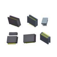 China 3.0Amps Double Row Pin Header 2.54 Mm Pitch Connector Straight type for sale