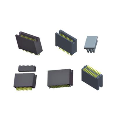 China PA9T 2.54 Mm Female Header Surface Mount Printed Circuit Board Connector for sale