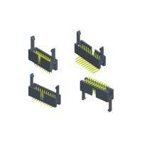 China Plastic Right Angle PC3.2 Ejector Pin Header 1.27mm Pitch 2-4 Row Connector for sale