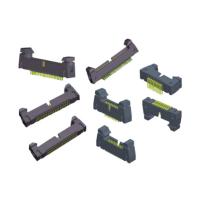 China Plastic Right Angle PC3.2 Ejector Pin Header 1.27mm Pitch 2-4 Row Connector for sale