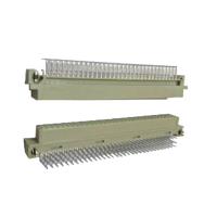 China 2.54mm Pitch PBT DIN41612 Three Row Connector Right Angle H13.2 for sale