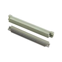 China PBT DIN41612 15 Pin 2 Row Straight Connector H11.5 PC13 PC14.35 2.54mm for sale
