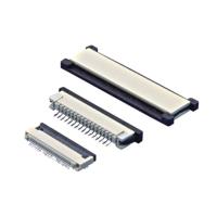 China 0.5mm Pitch FPC Cable Connector 60P TIN AU Plating Phosphor Bronze for sale