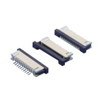 China ZIF SMT 12Pin FPC Connector 0.3mm Pitch Flex Ribbon Cable Connector for sale