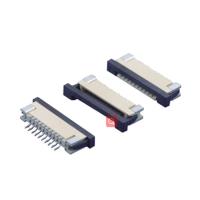 China ZIF SMT 12Pin FPC Connector 0.3mm Pitch Flex Ribbon Cable Connector for sale