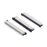 China SMT ZIF FPC Cable Connector 1.0mm Pitch for sale
