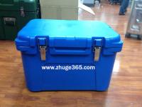China 20Liter Blue Camo Rotomolded Plastic Coolers for Hunting for sale