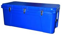 China 120L Plastic Cooler Box Rotomolded Ice Chest with Stainless Steel Latches for sale