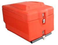 China Orange 45Litre Insulated Pizza Delivery Box (max 15