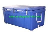 China 180L Premium Plastic Marine Cooler Box Rotomolded Ice Chest for Camping Fishing Hunting for sale