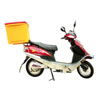 China 55L Insulated Food Pizza Delivery Box Rotomolded PE Scooter Rear Box for sale
