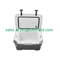 China 25 Liter Roto Molded Cooler with Stainless Steel Latches for Fishing Camping for sale