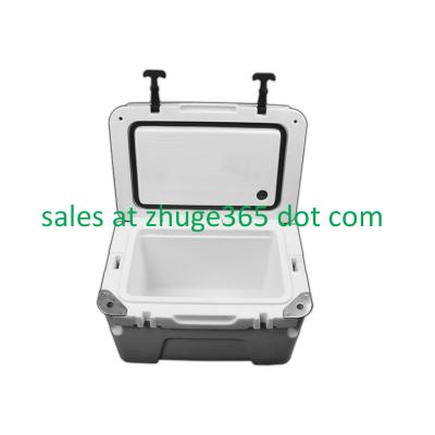 China 25 Liter Roto Molded Cooler with Stainless Steel Latches for Fishing Camping for sale
