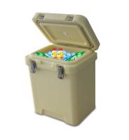 China 8L Rotomolded Plastic Cooler Box PE Insulated Ice Chest for Camping Fishing for sale