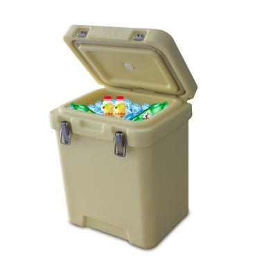 China 8L Rotomolded Plastic Cooler Box PE Insulated Ice Chest for Camping Fishing for sale