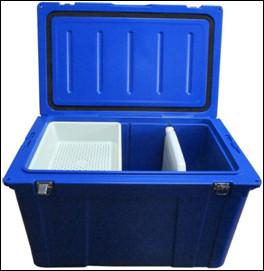 China 118L Premium Plastic Cooler Box Rotomolded Insulated Ice Chest for Fishing Camping for sale