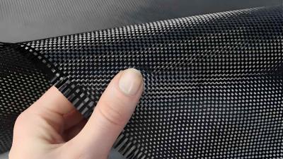 China Custom Carbon Fiber Fabric Sheets Woven For Industrial Applications for sale