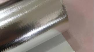 China High-Quality Aluminium Foil Fabric for Thermal Insulation Waterproof and Fire Retardant Applications for sale