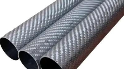 China High-Performance Carbon Fiber Tube and Pipe with Thermal Stability, Dimensional Accuracy, and Customizable Surface for sale