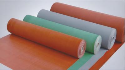China High Performance Silicone Fireproof Cloth (Si-Ti Coated Fiberglass) for Thermal Insulation & Welding Protection -70°C to +300°C for sale