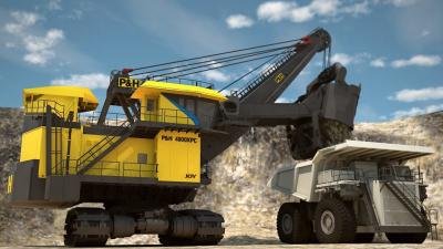 China Flexible MV Underground Loader LHD Dragline Power Cable For Narrow Spaces for sale