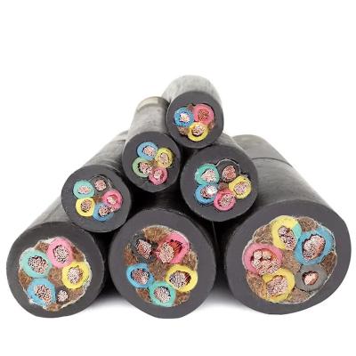 China SANS 1520-1 Type 41 Cu/EPR/CR/Braid/CR 640/1100V Flexible Mining Electric Trailing Cable for sale