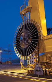 China Type 455 Reeling Bucket Wheel Stacker Reclaimer Cable Material Handling Reeling Drum Cable For Gantry Crane Heavy Duty for sale